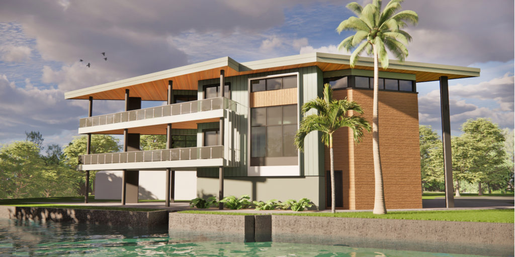 On the Boards: Modern Riverfront Home - Klar and Klar Architects